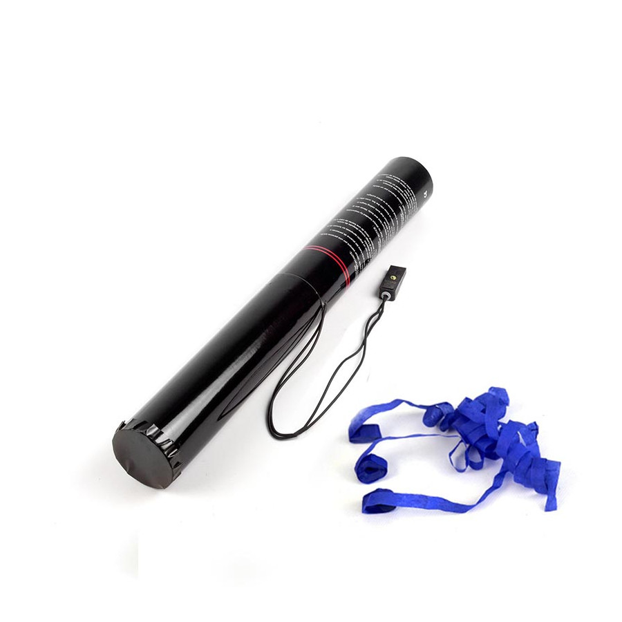 Canon à confettis électrique 80 cm Noir | France Effect