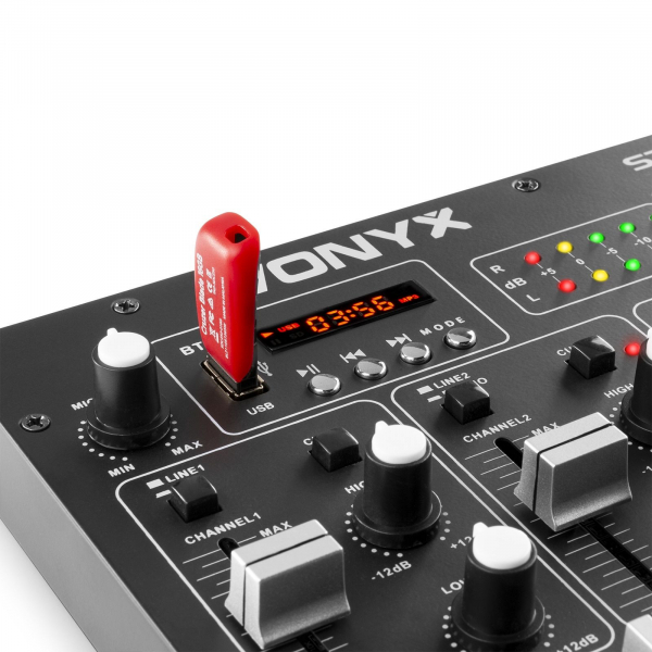 Table de mixage 8 canaux, multi-effets, USB/MP3/BT - STM2290 - Vonyx ...
