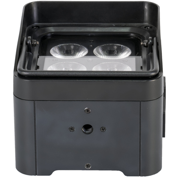 Projecteur par à leds 4 x 4W RGBA 4-en-1 TBOX-QUAD4 - Ibiza | France Effect