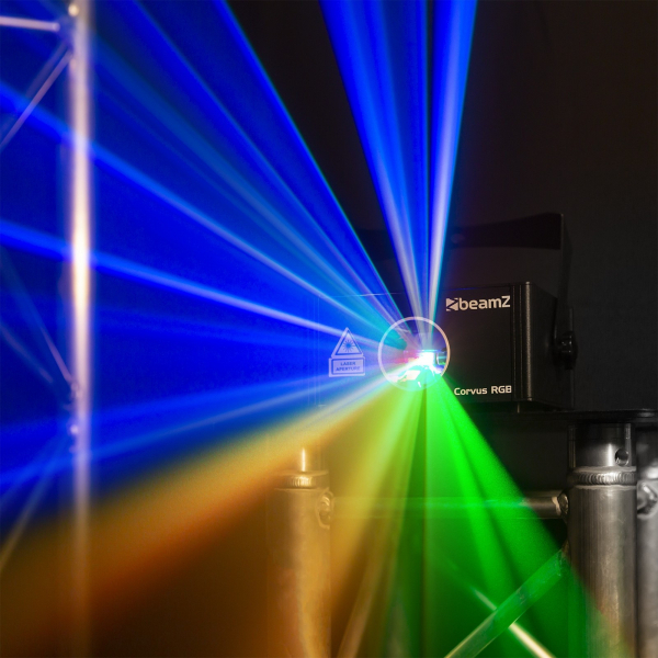 Laser à scanner RGB 230 MW - CORVUS BeamZ | France Effect