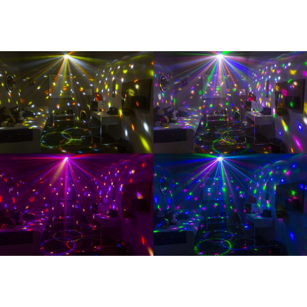 Jeu de lumière mini star ball, DMX, Led 9 couleurs - JB90R Beam Z ...